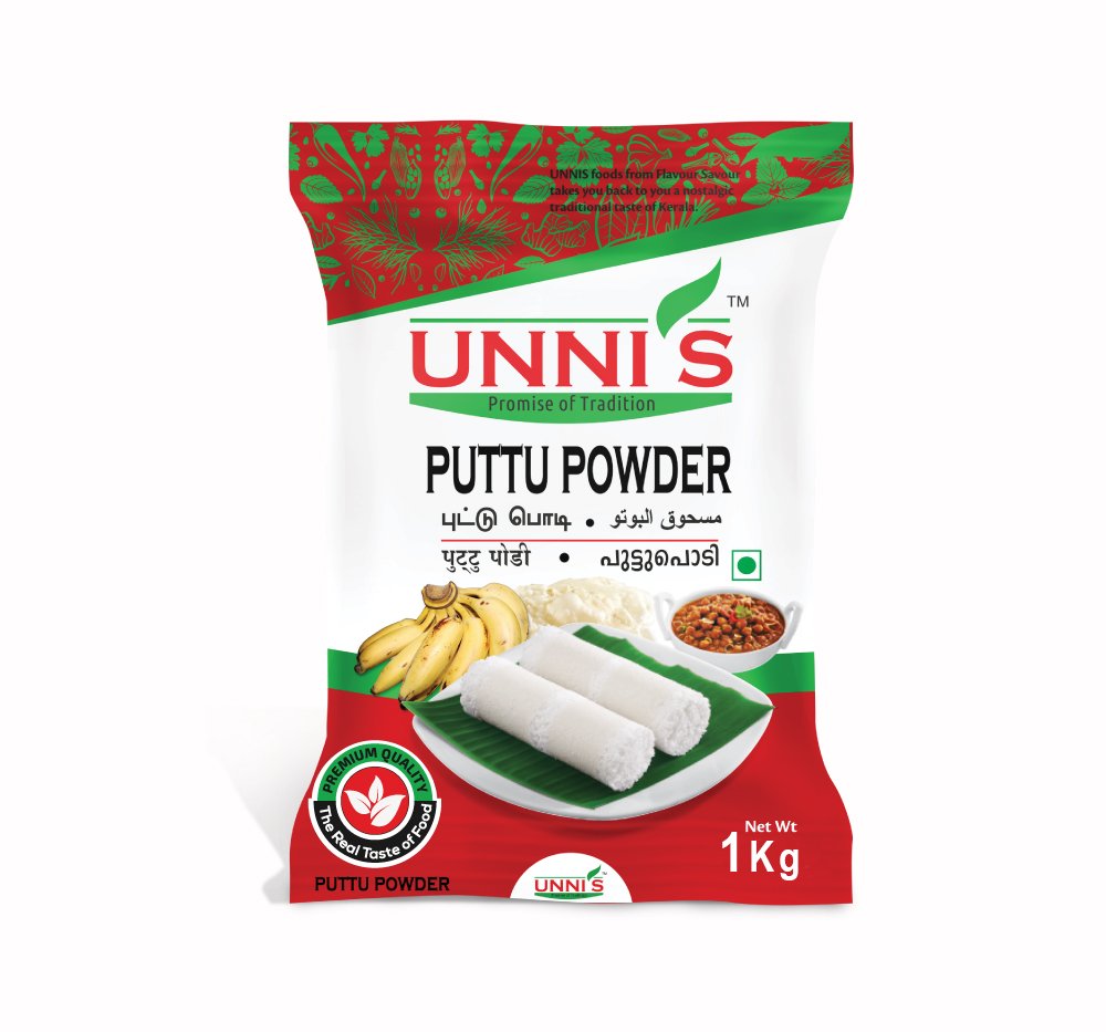 Puttu Powder 1 Kg – Unnis Spices Masalas Pickles